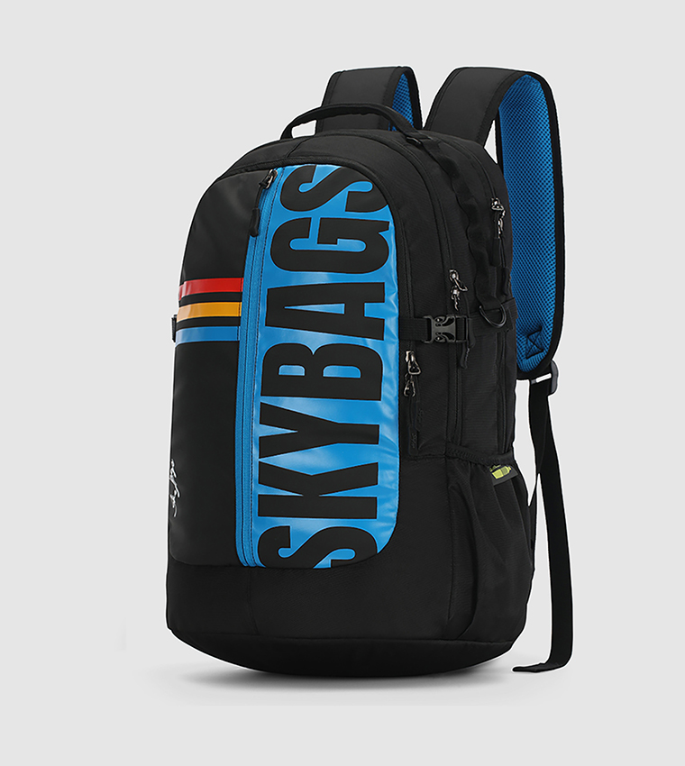 Buy SKYBAGS Herios Plus 04 Zippered Backpack 30 L In Black | 6thStreet UAE