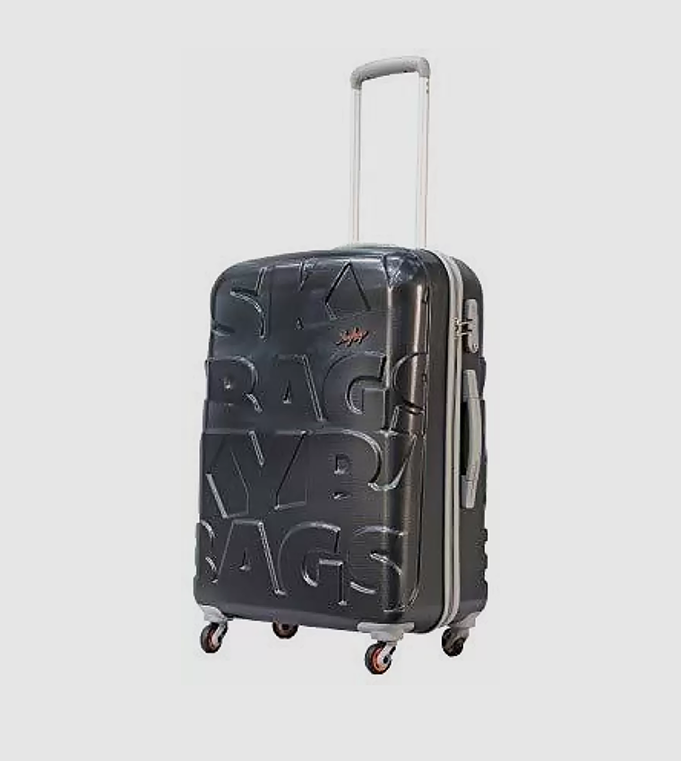 Buy SKYBAGS Ramp Hard Shell Spinner Trolley Bag Medium (70 Cm) In Black ...
