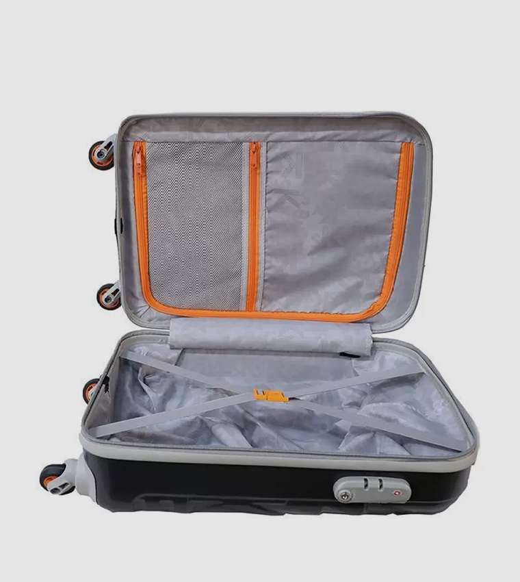 Buy SKYBAGS Ramp Hard Shell Spinner Trolley Bag Medium (70 Cm) In Black ...