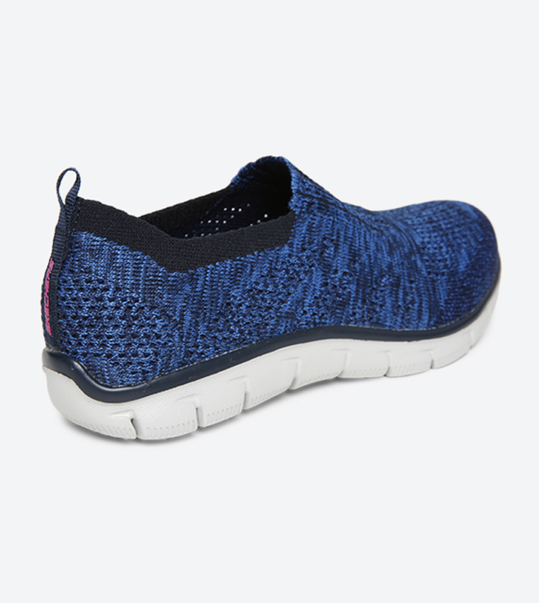 Buy Skechers Empire Inside Look Slip Ons Blue In Navy | 6thStreet Qatar