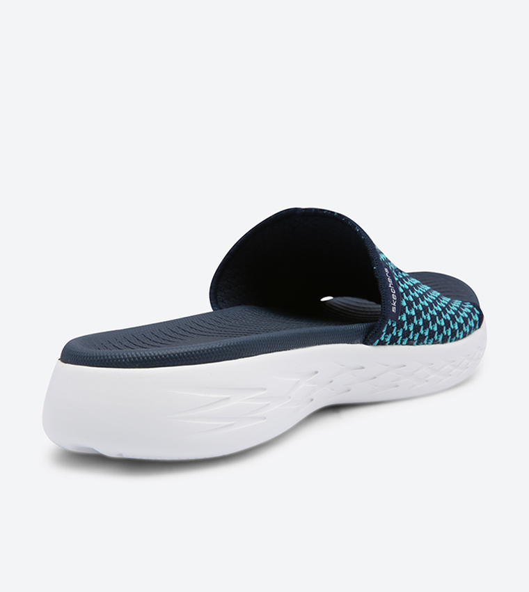 Buy Skechers On The Go 600 Nitto Slides Navy In Navy | 6thStreet Qatar