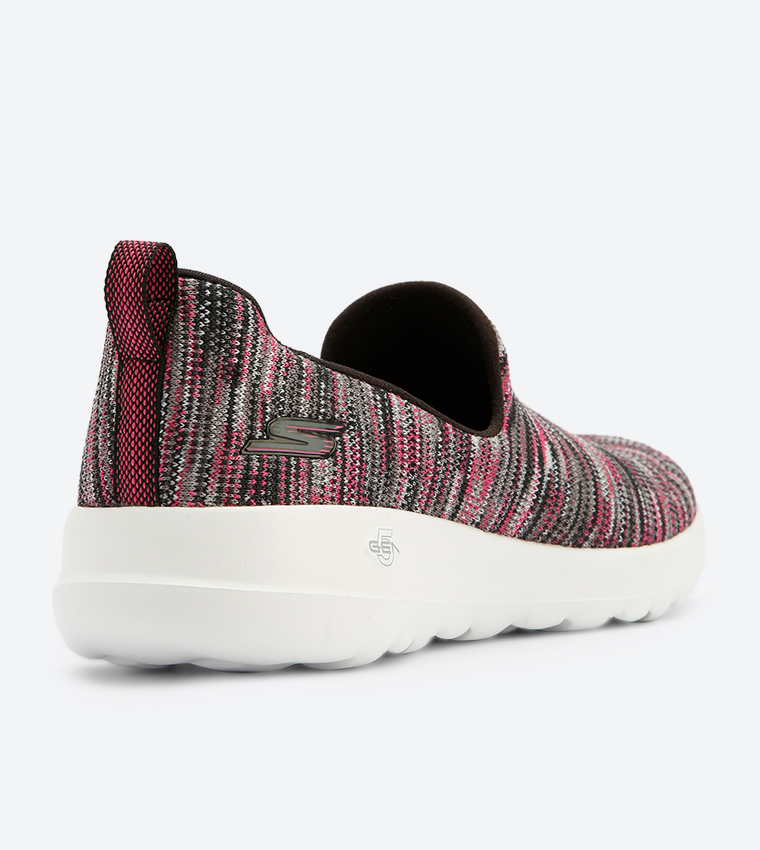 Buy Skechers Go Walk Joy Terrific Round Toe Slip Ons Multi SK15615 BKPK ...