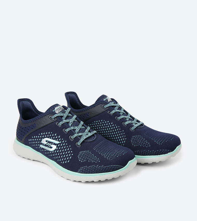 Buy Skechers Miroburst Supersonic Sneakers Navy In Navy | 6thStreet Kuwait