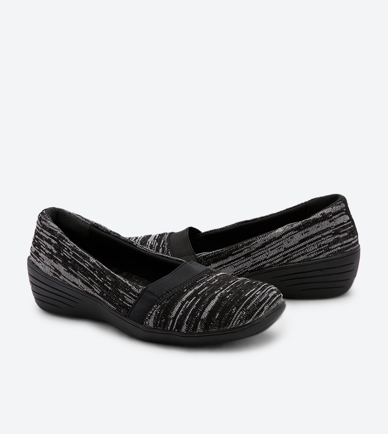 Buy Skechers Kiss Cheeky Ballerina Black SK48883 BLK In Black ...