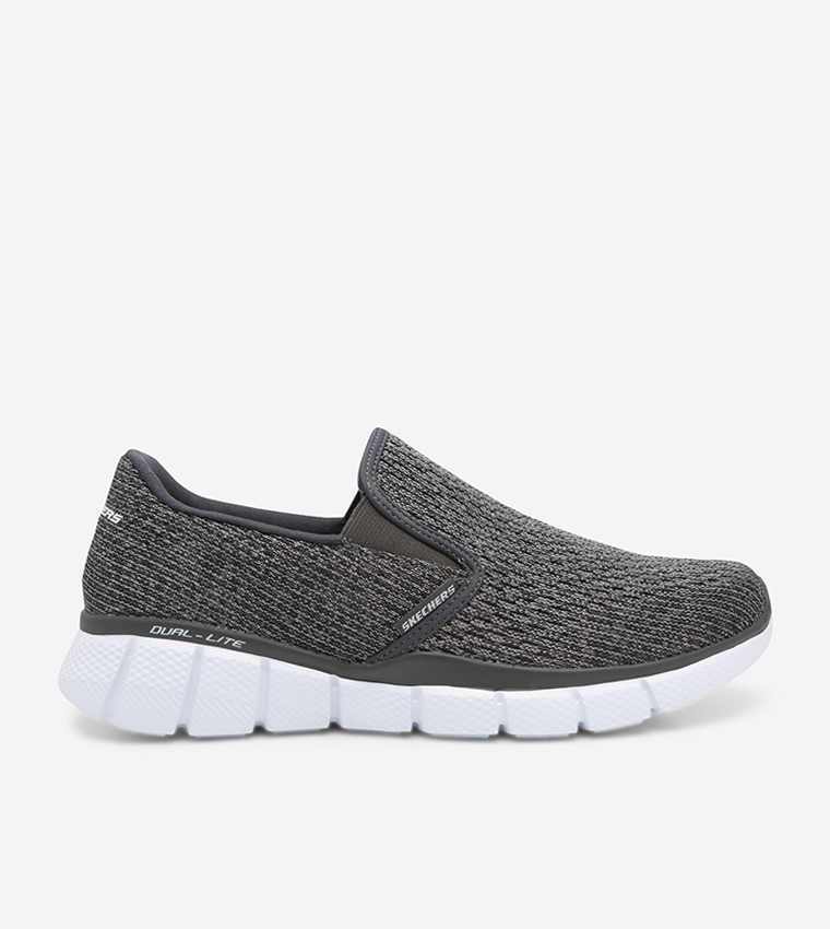 Buy Skechers Equalizer 2.0 Boloso Slip Ons Grey SK52858 CCGY In Grey ...