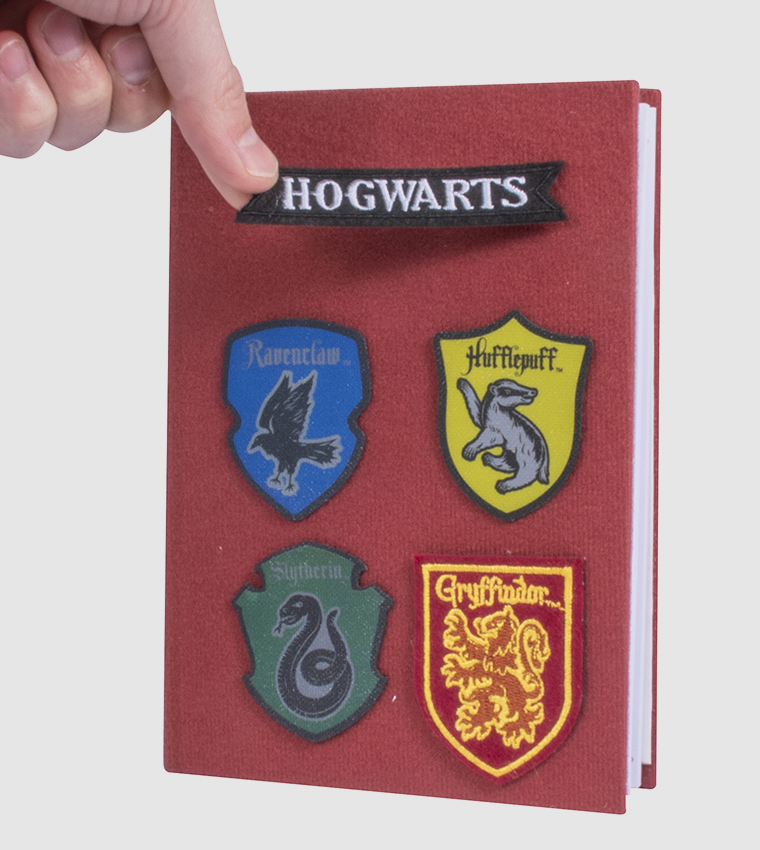 Buy Harry Potter Harry Potter Velcro Notebook With Patches In Multiple ...