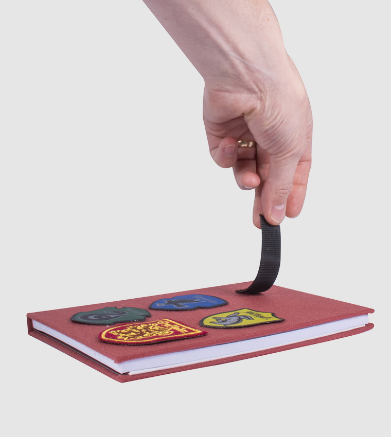 Buy Harry Potter Harry Potter Velcro Notebook With Patches In Multiple ...