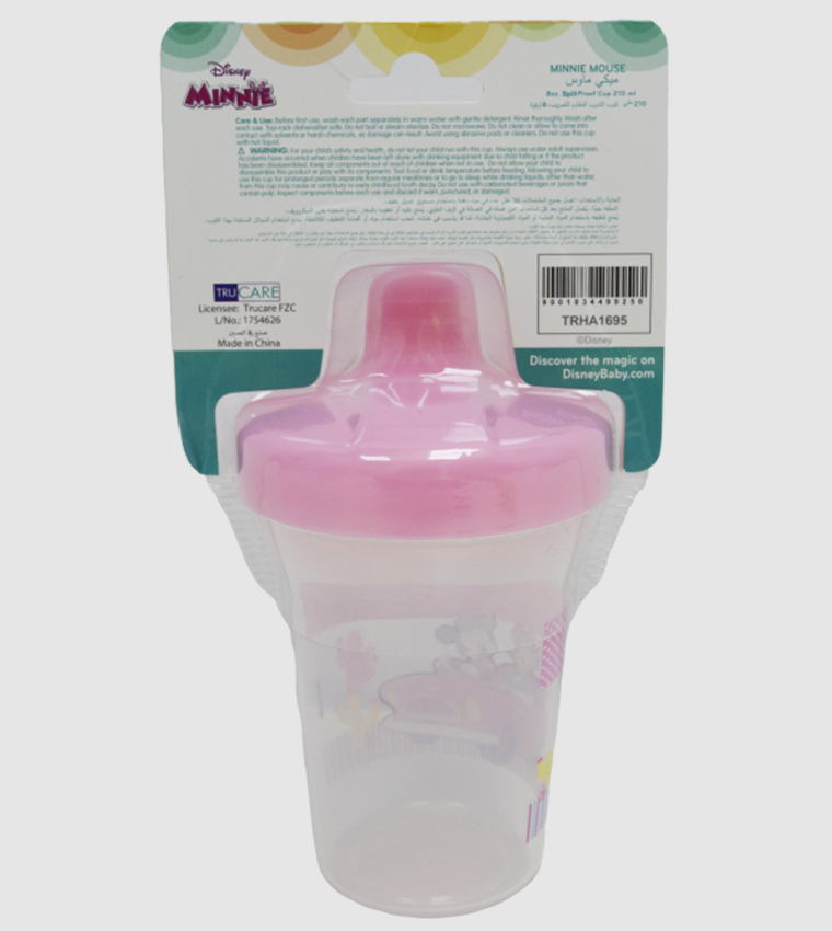 Buy Disney Minnie Mouse Printed Baby Sippers 300ml In Pink | 6thStreet UAE