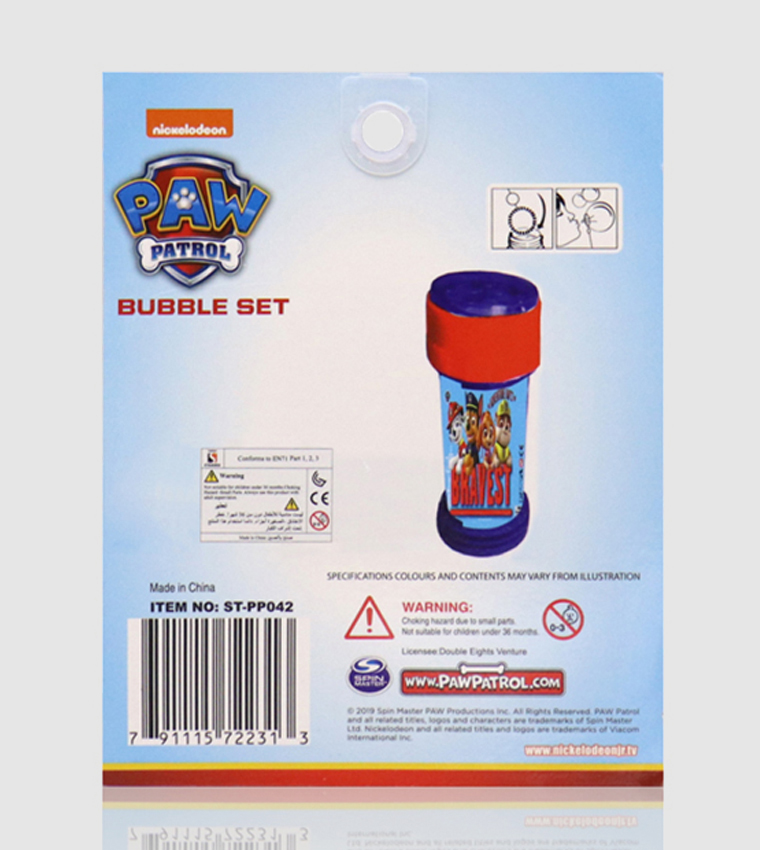Buy PAW PATROL Paw Patrol Bubbles Paw Patro In Multiple Colors ...