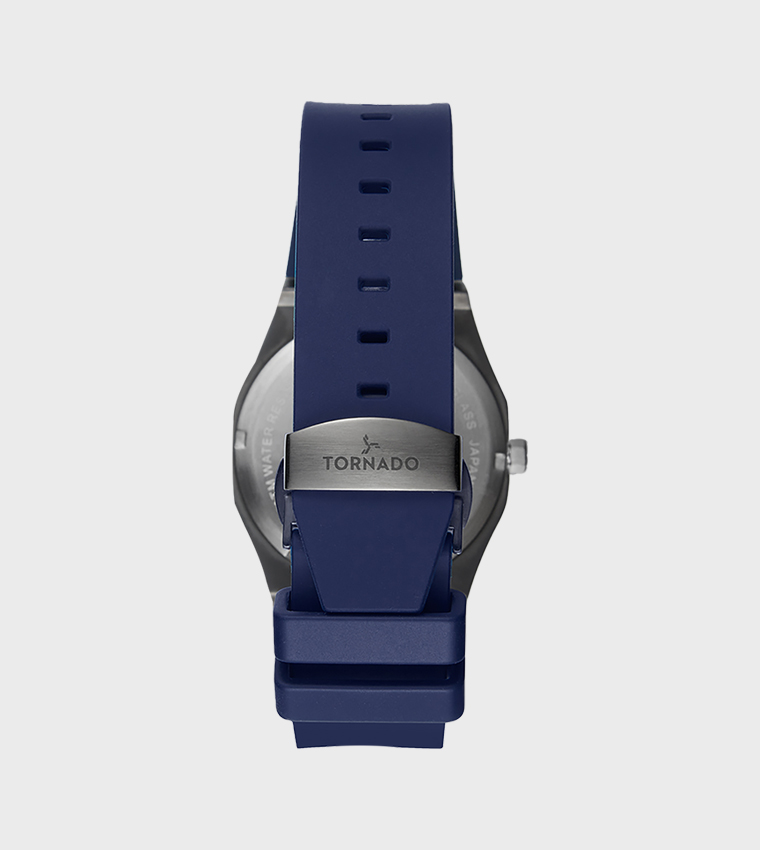 Buy Tornado Round Navy Dial Analog Watch In NAVY BLUE | 6thStreet UAE