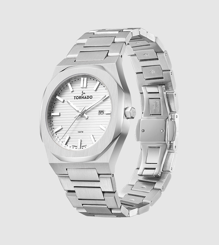 Buy Tornado LIMITED EDITION Engraved Stripes Dial Analog Watch In ...