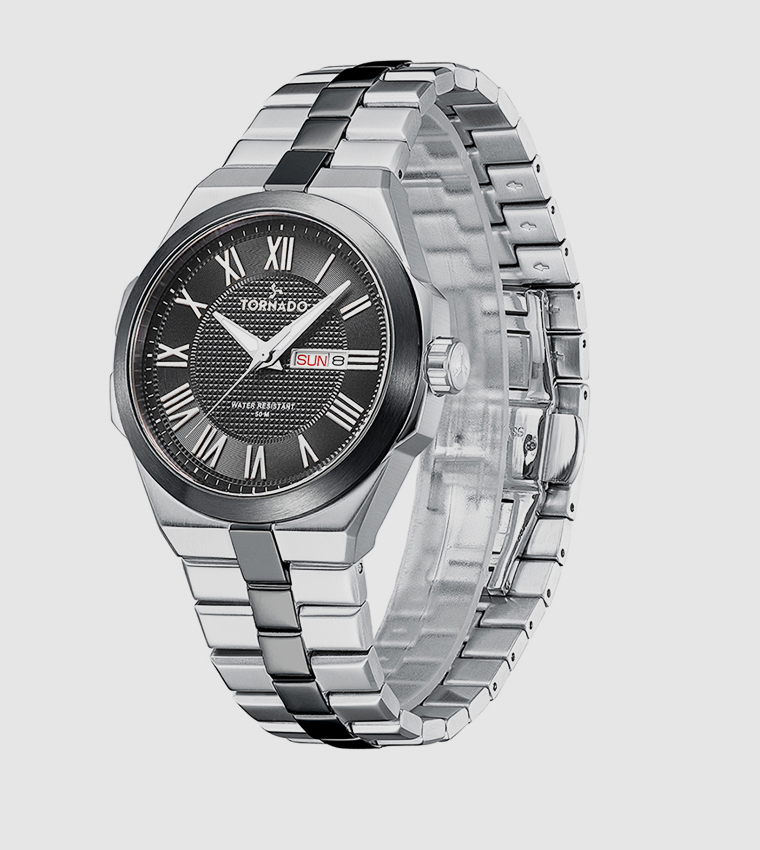 Buy Tornado Round Black Dial Analog Watch In Multiple Colors | 6thStreet Qatar