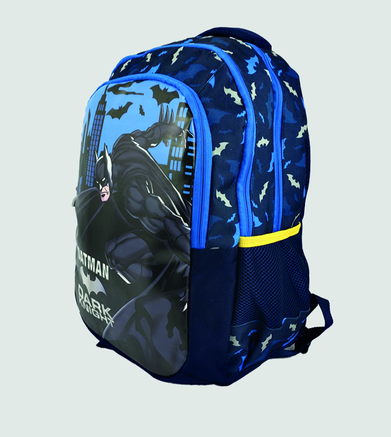 Buy Warner Bros Batman Ready For Action 18" Backpack In Blue ...