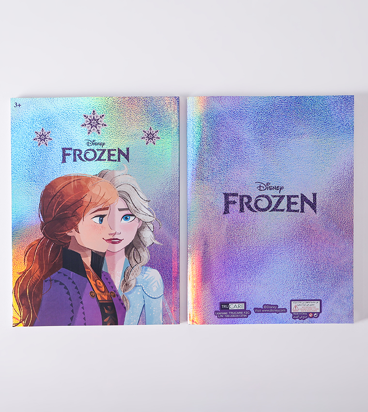 Buy FROZEN @ TRUCARE Frozen Leading Together A5 Notebook Arabic In Blue ...