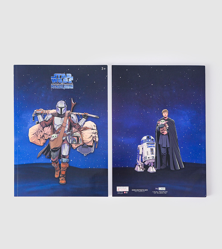 Buy Star Wars Lucas Star Wars Super A4 Notebook English In Navy ...