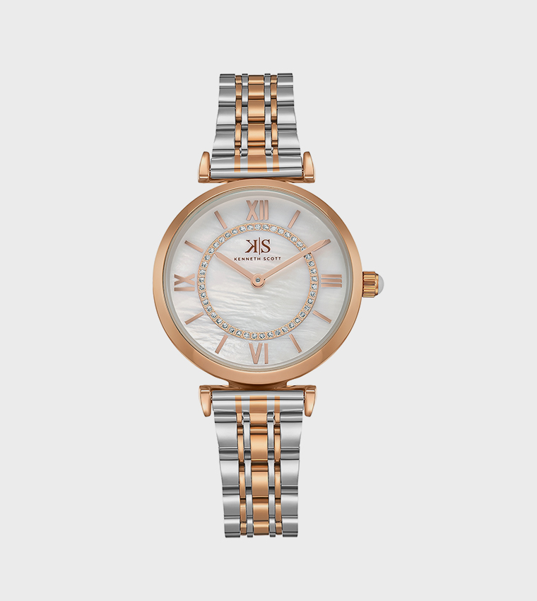 Buy Kenneth Scott White Dial Analog Watch In Multiple Colors ...