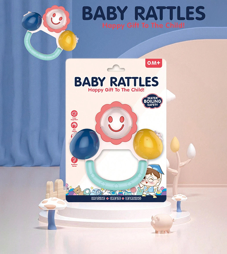 Buy TOON TOYZ Baby Rattles Play In Multiple Colors | 6thStreet UAE