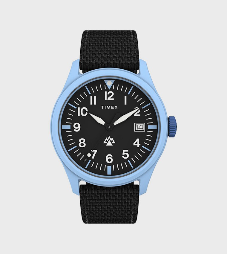 Buy Timex Expedition North Traprock Black Dial Analog Watch In Black ...