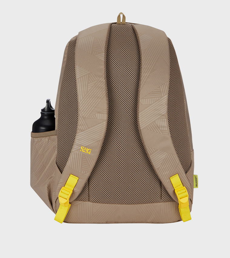 Buy Wildcraft Applique Detail Zip Around Backpack In Beige | 6thStreet Saudi Arabia