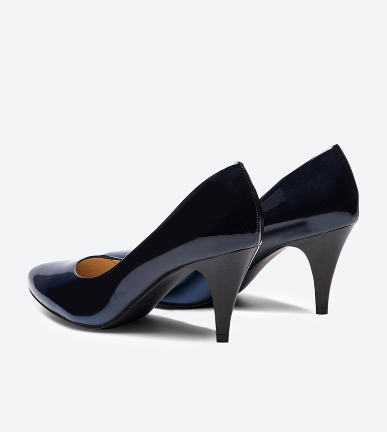 Buy Jenny Fairy @ CCC Pointed Toe High Heel Shiny Pumps Blue In Blue ...
