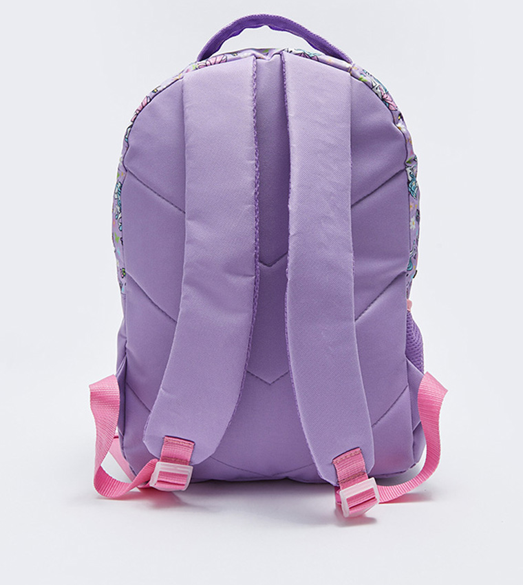 Buy LC Waikiki Girl's Unicorn Printed Backpack In Purple | 6thStreet Qatar