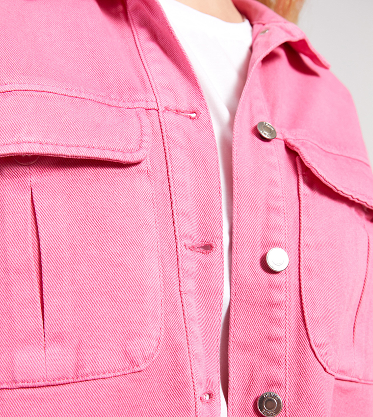 Buy LC Waikiki Front Button Closure Long Sleeves Cotton Shackets In ...