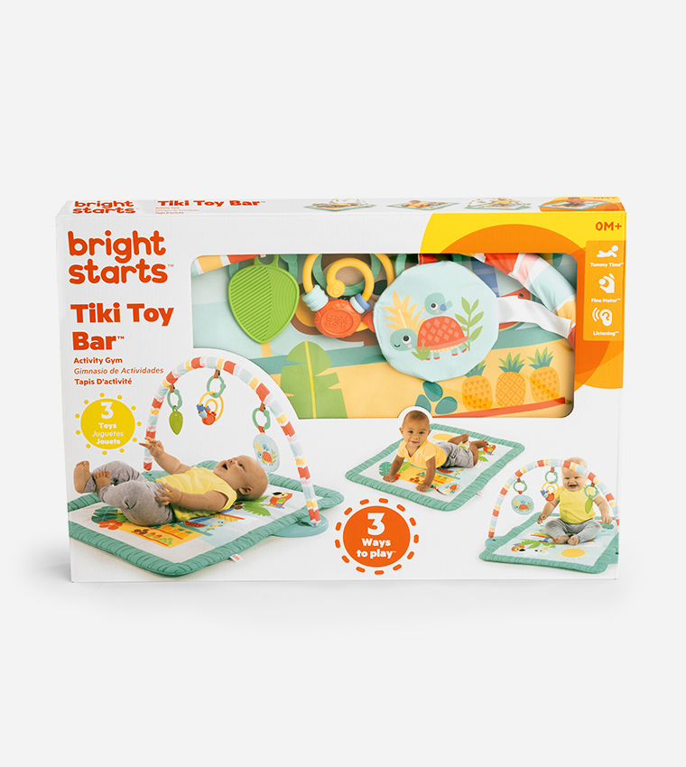 Buy BRIGHT STARTS Tiki Toy Bar Activity Gym In Multiple Colors ...