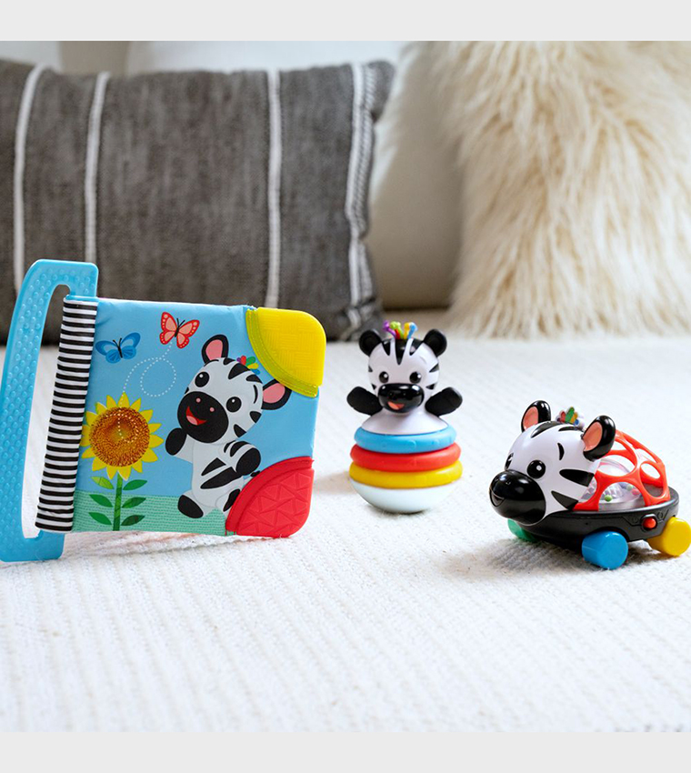 Buy BABY EINSTEIN Zen The Zebra 3 Piece Gift Set In White | 6thStreet UAE