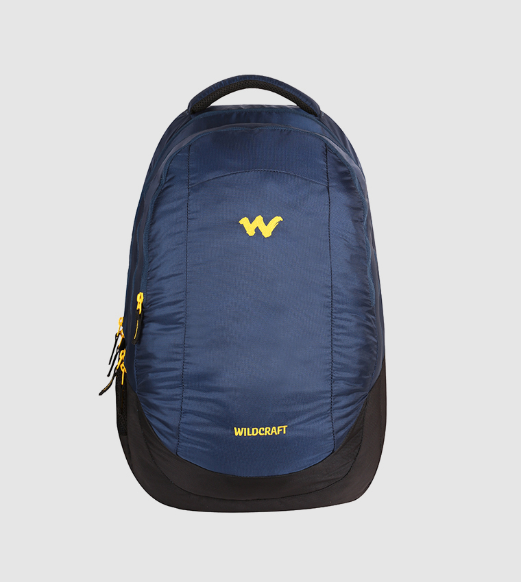 Buy Wildcraft PEZA Zip Around Backpack In Navy | 6thStreet UAE