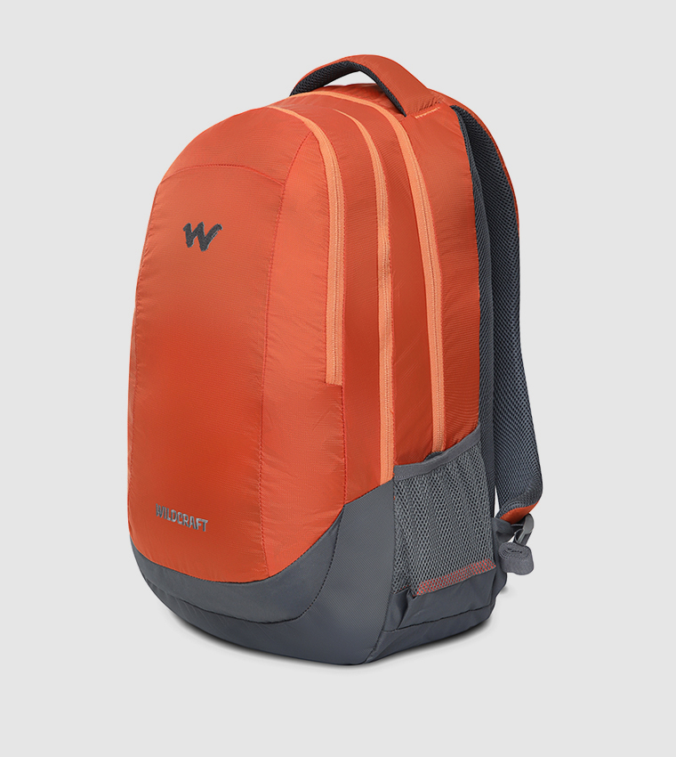 Buy Wildcraft PEZA Zip Around Backpack In Orange | 6thStreet Oman