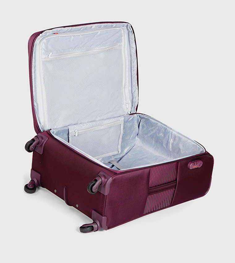 Buy Wildcraft SIRIUS PLUS Soft Trolley Bag, 61 Cm In Purple | 6thStreet ...