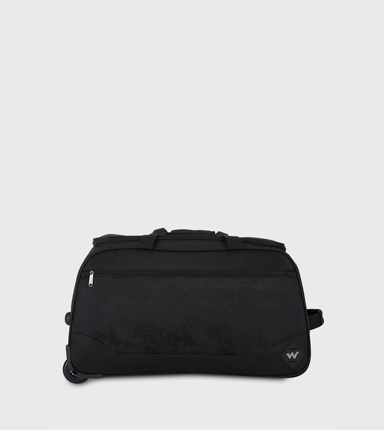 Buy Wildcraft CORVUS CORP Duffle Bag With Wheels In Black | 6thStreet ...