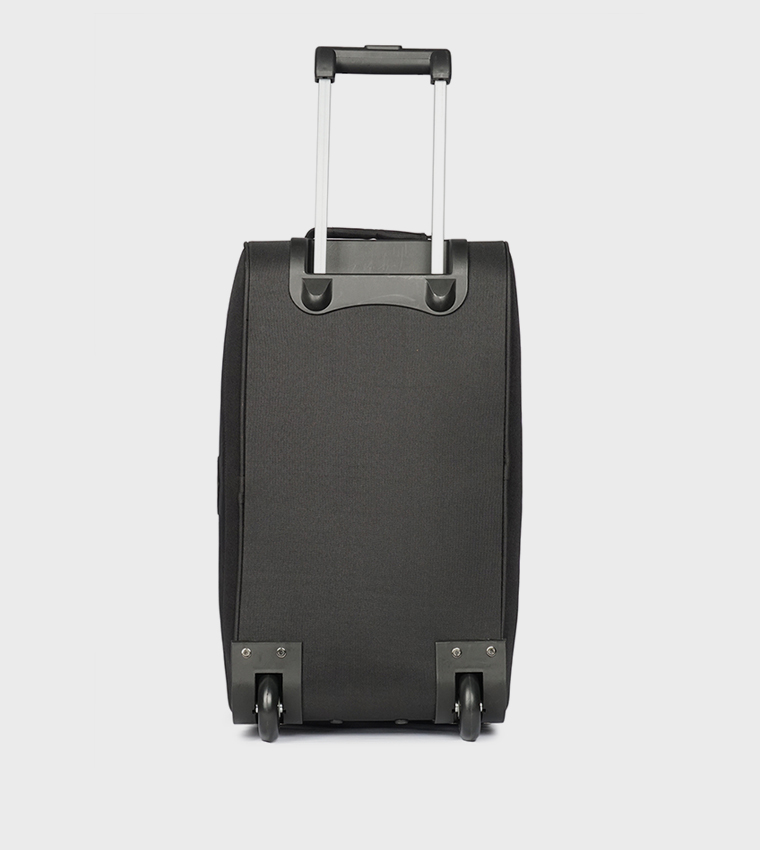 Buy Wildcraft CORVUS CORP Duffle Bag With Wheels In Black | 6thStreet ...