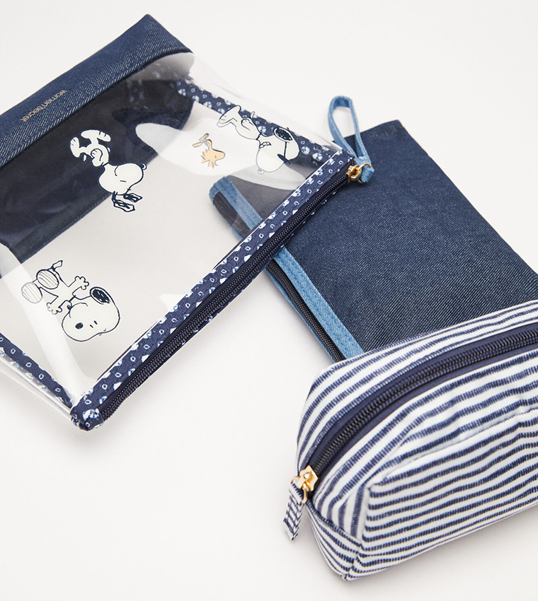 Buy Women’secret Snoopy Happy Vanity Pack Set In DARK DENIM | 6thStreet ...