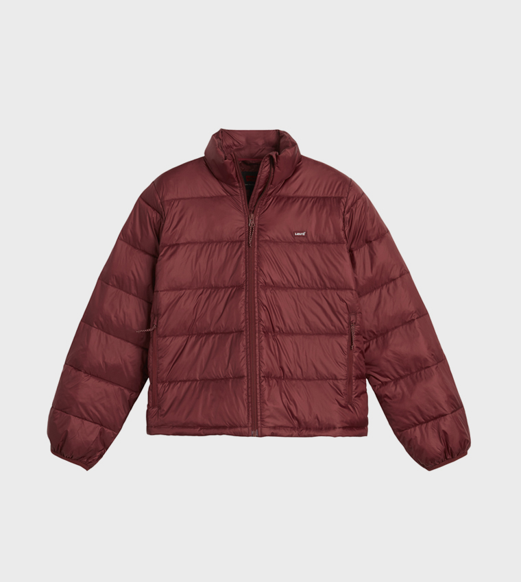 Buy Levi's Piper Poly Packable Puffer Jacket In Brown | 6thStreet Bahrain