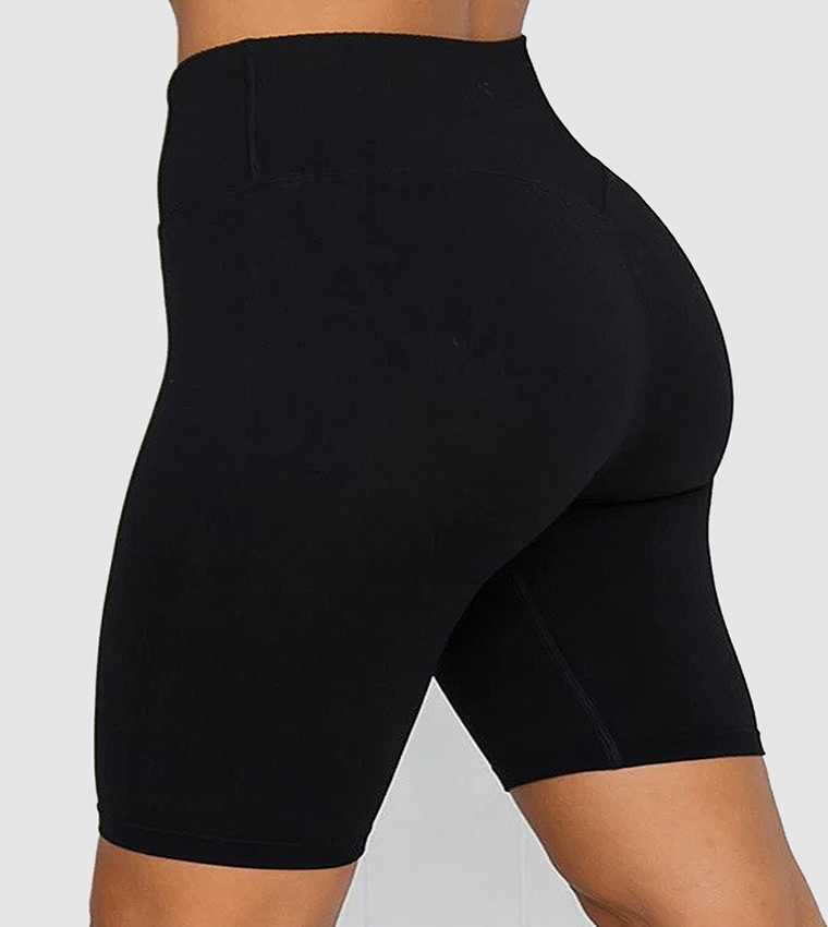 Buy Mimi By Michelle Salins Serenity Rib Sports Shorts With BIOSCULPT ...