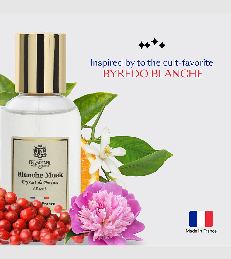 Buy Preparfumer Preparfumer From France Blanche Musk 30ml Fresh Floral ...