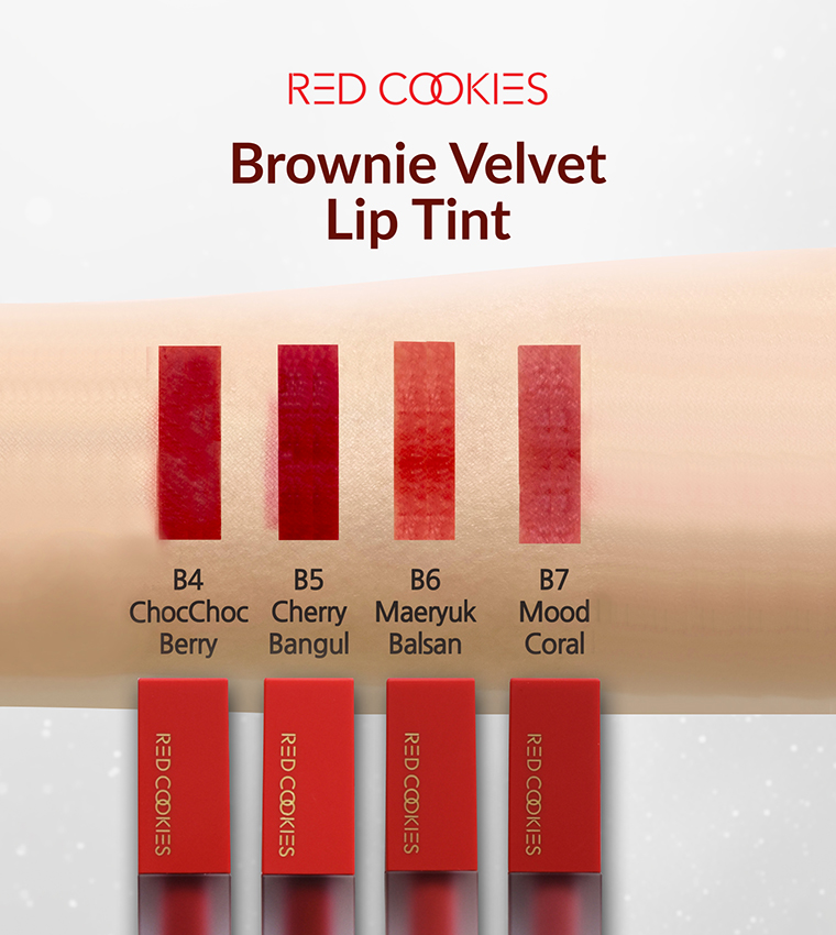 Buy Red Cookies Red Cookies Korean Long Lasting Brownie Velvet Tint ...