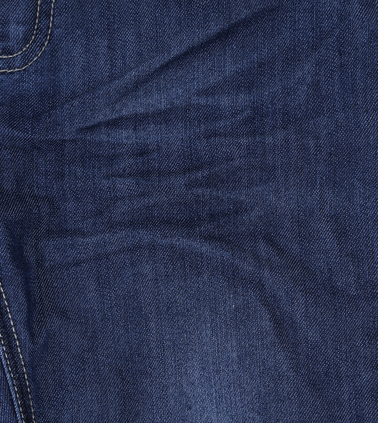 Buy Z Generation Washed Skinny Fit Jeans In Blue | 6thStreet Saudi Arabia