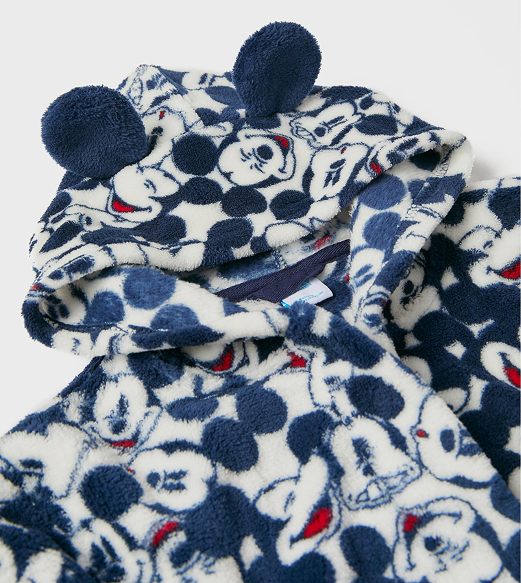 Buy Zippy Mickey Mouse Printed Hooded Robe In Multiple Colors ...